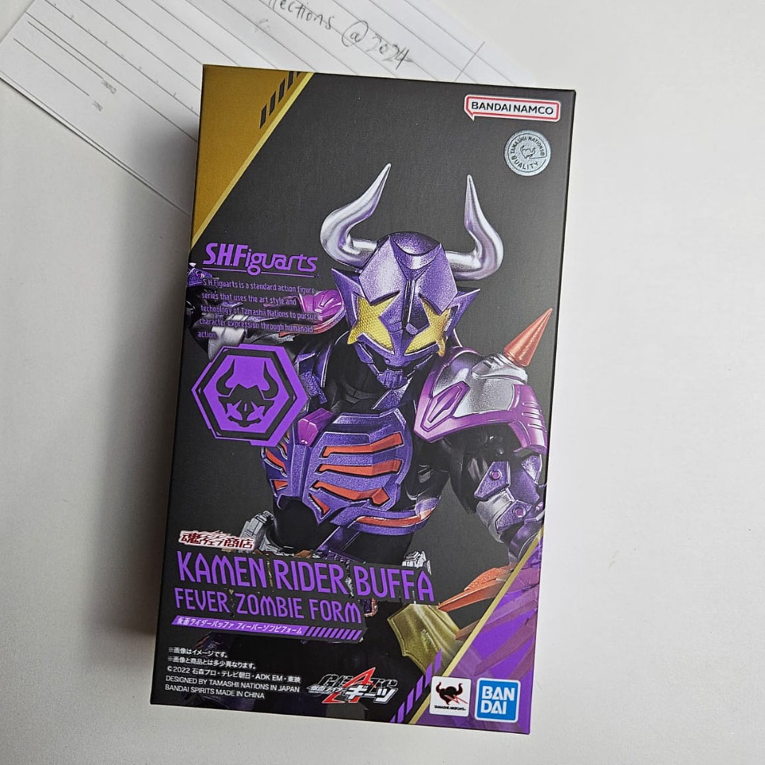 SHF Kamen Rider Buffa Fever Zombie Form, Hobbies & Toys, Toys & Games ...