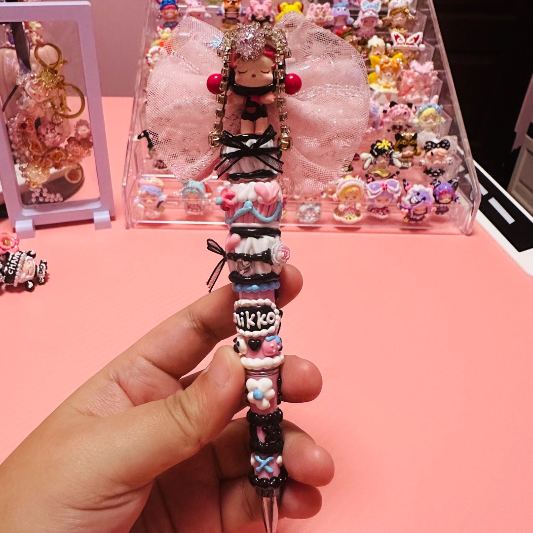 Skullpanda beaded pen, Hobbies & Toys, Toys & Games on Carousell