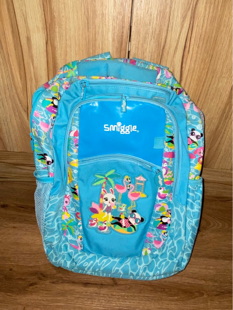 smiggle bag (blue beach) / tas smiggle biru pantai, Bayi & Anak, Baju ...