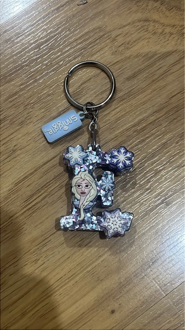 Smiggle Disney Elsa Keychain (Letter E), Hobbies & Toys, Collectibles ...