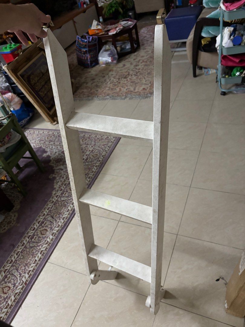 Ladder for double decker bed, Furniture & Home Living, Furniture, Bed ...