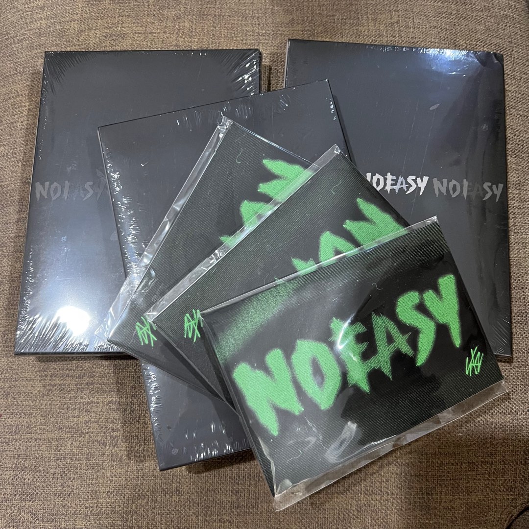 STRAY KIDS NO EASY LIMITED EDITION WITH POB, Hobbies & Toys ...