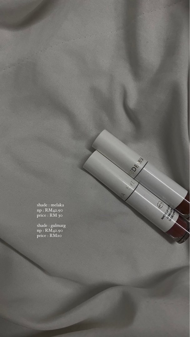 syedewa lipmatte gulmarg & melaka, Beauty & Personal Care, Face, Makeup ...