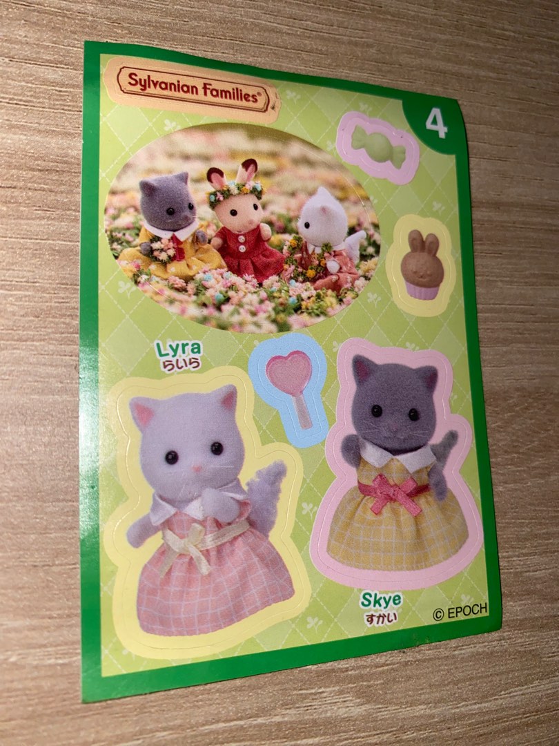 Sylvanian Families sticker, Hobbies & Toys, Stationary & Craft, Art ...