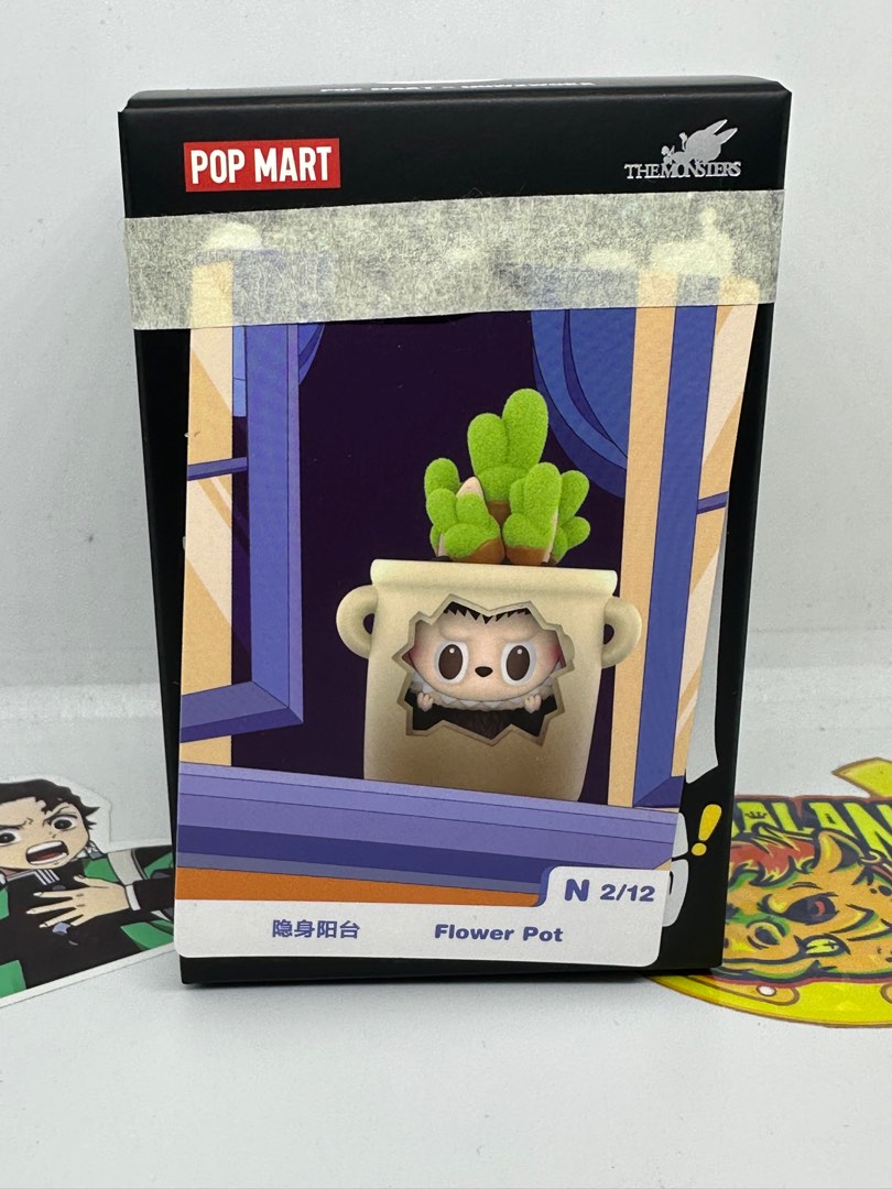 The Monster - Almost Hidden - Flower Pot, Hobbies & Toys, Toys & Games ...
