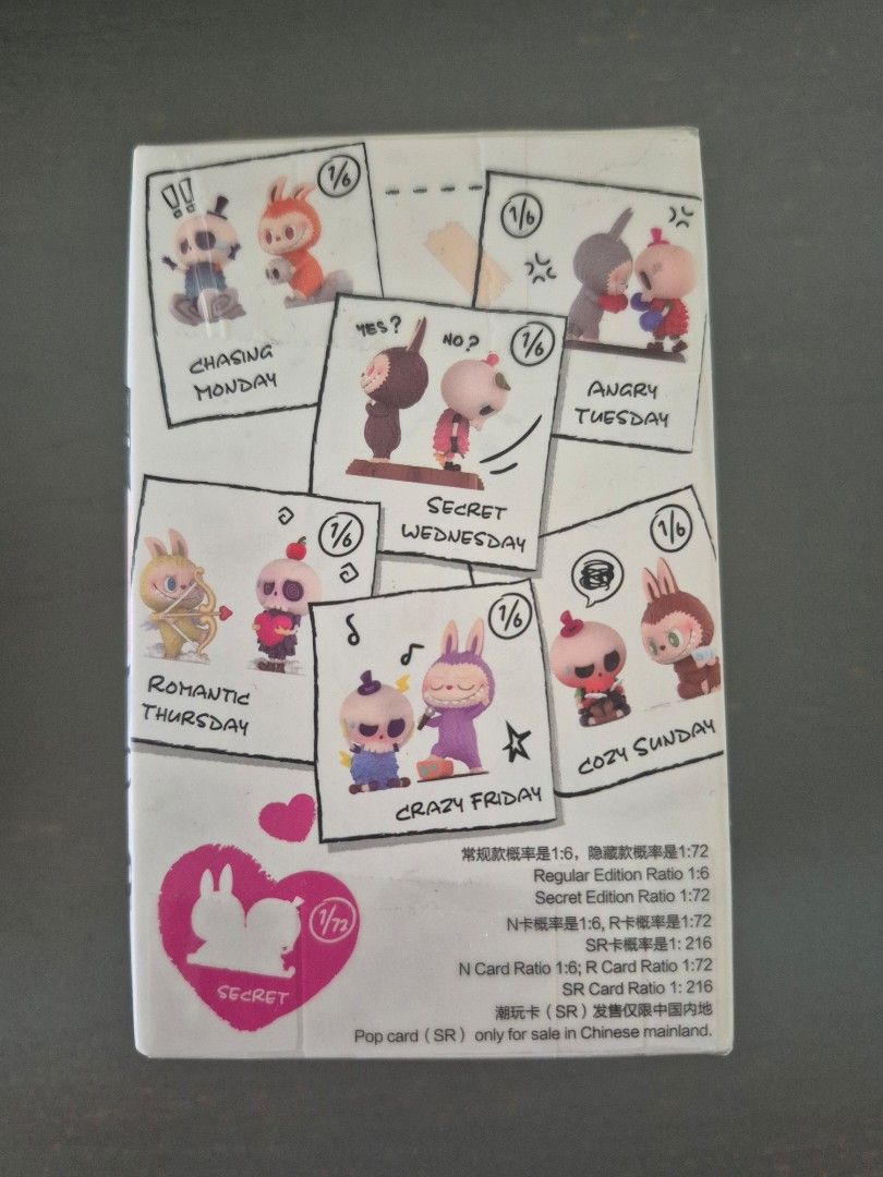 The Monsters (Labubu) - Mischief Diary (blind box), Hobbies & Toys ...