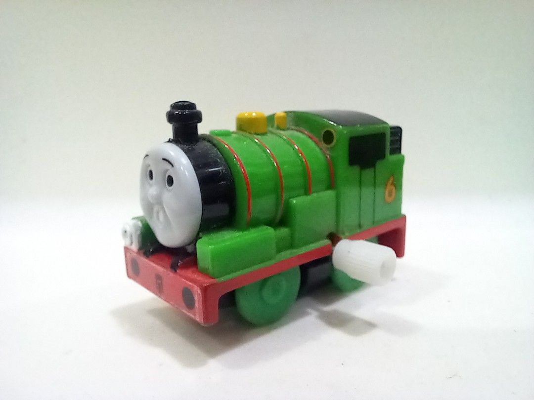 Thomas & Friends Plarail Capsule Wind-Up Surprised Percy Train, Hobbies ...