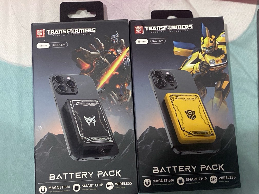 TRANSFORMERS TF-D02 POWERBANK MAGNETIC WIRELESS 10000MAH 20W PD FAST ...