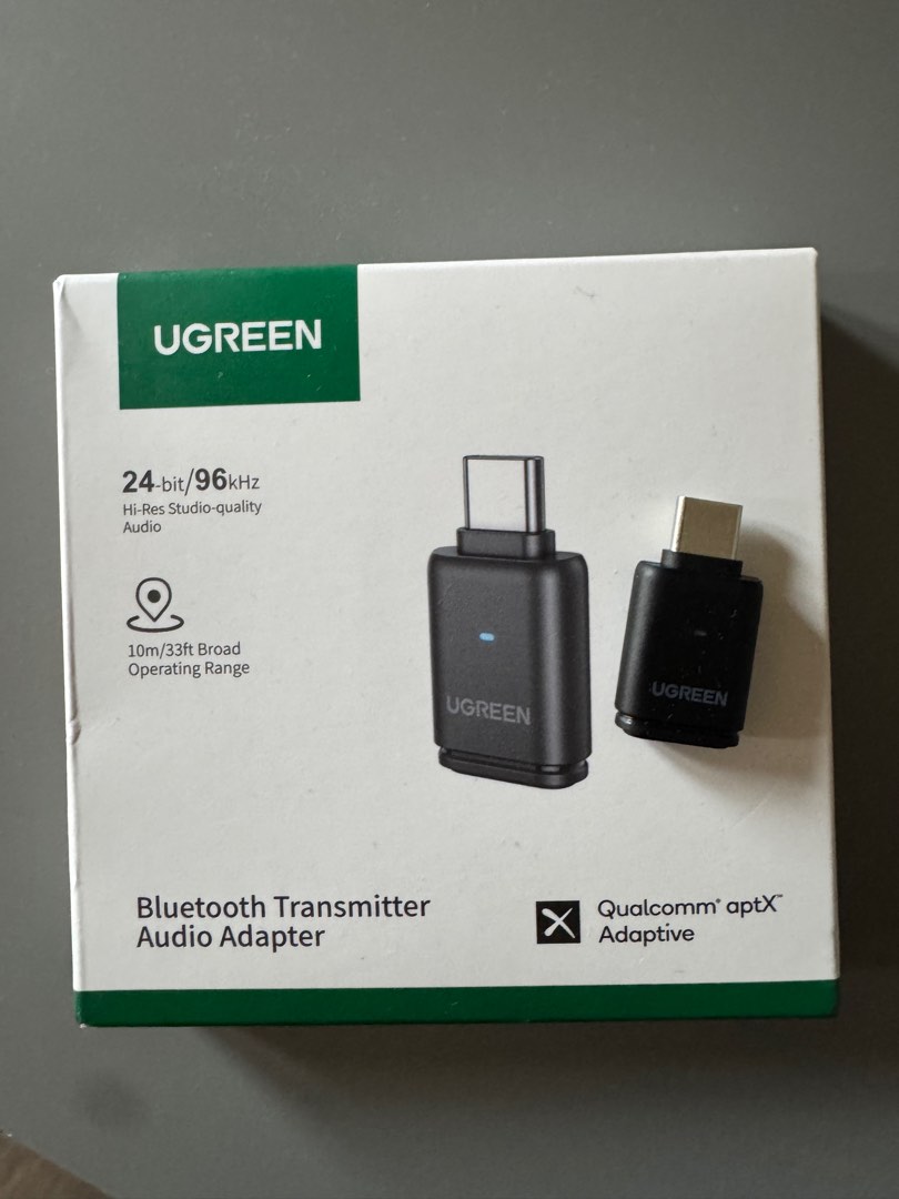 Ugreen AptX Bluetooth 5.3 USB-C adapter, Computers & Tech, Parts ...
