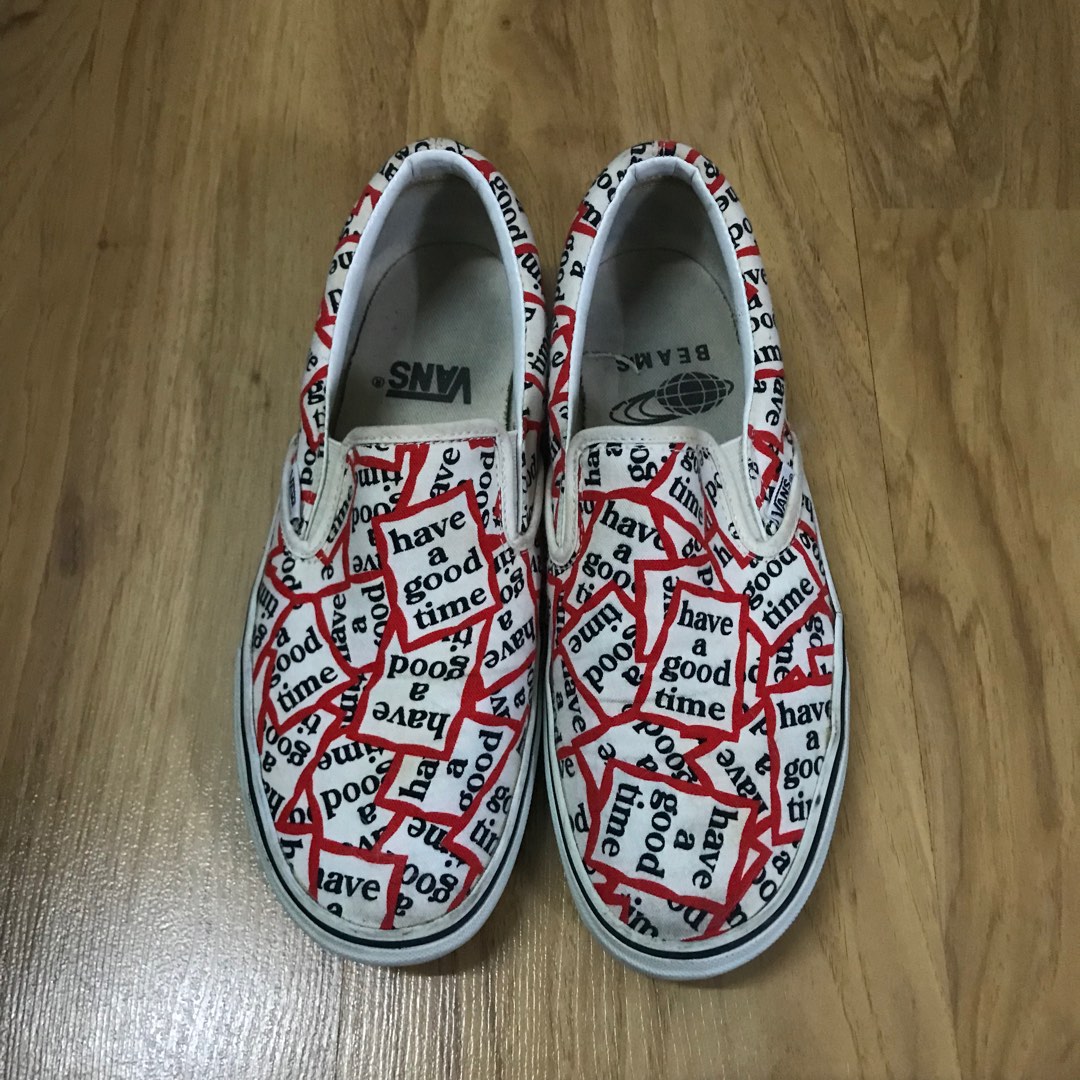 Vans X Beams X Have A Good Time, Men's Fashion, Footwear, Sneakers on Carousell