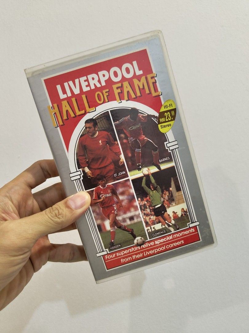 Vhs Tape Liverpool FC Football Hall Of Fame VCR Classic, Hobbies & Toys ...