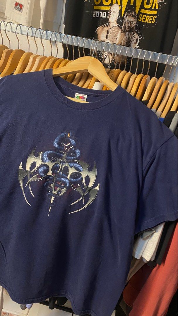 Vintage 90s The Cult Band Tour Snake Tattoo, Men's Fashion, Tops & Sets ...