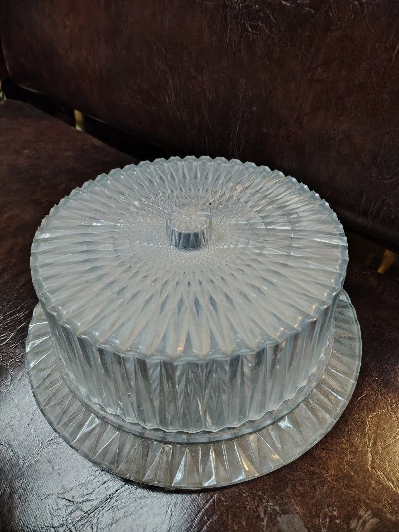 Vintage plastic cake cover, Hobbies & Toys, Collectibles & Memorabilia ...