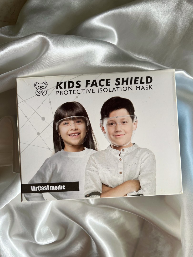 VirCast medic Kids face shield ( Protective Isolation Mask), Health ...