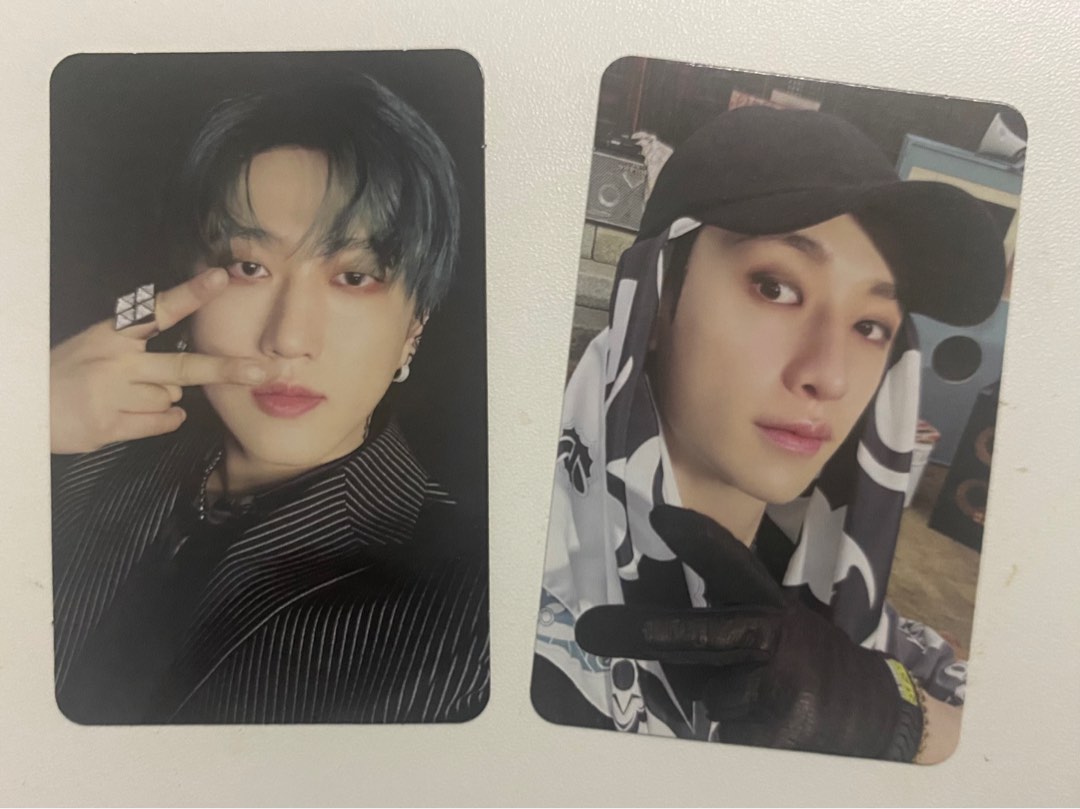 WTS STRAY KIDS BANG CHAN / CHANGBIN HOP OFFICIAL PHOTOCARD, Hobbies ...
