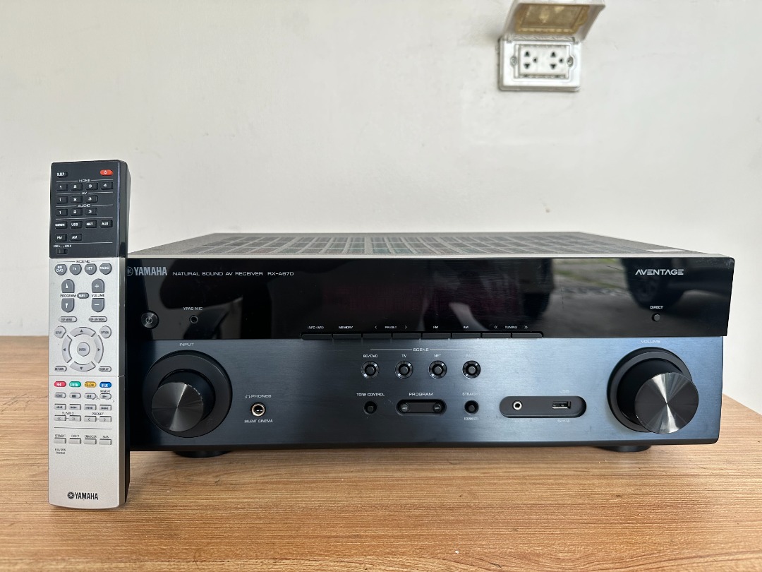 Yamaha RX-A670 7.2 Atmos Receiver (120V), Audio, Soundbars, Speakers ...