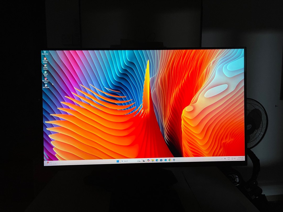 32" QHD Monitor with type-C and LAN port, Computers & Tech, Parts ...