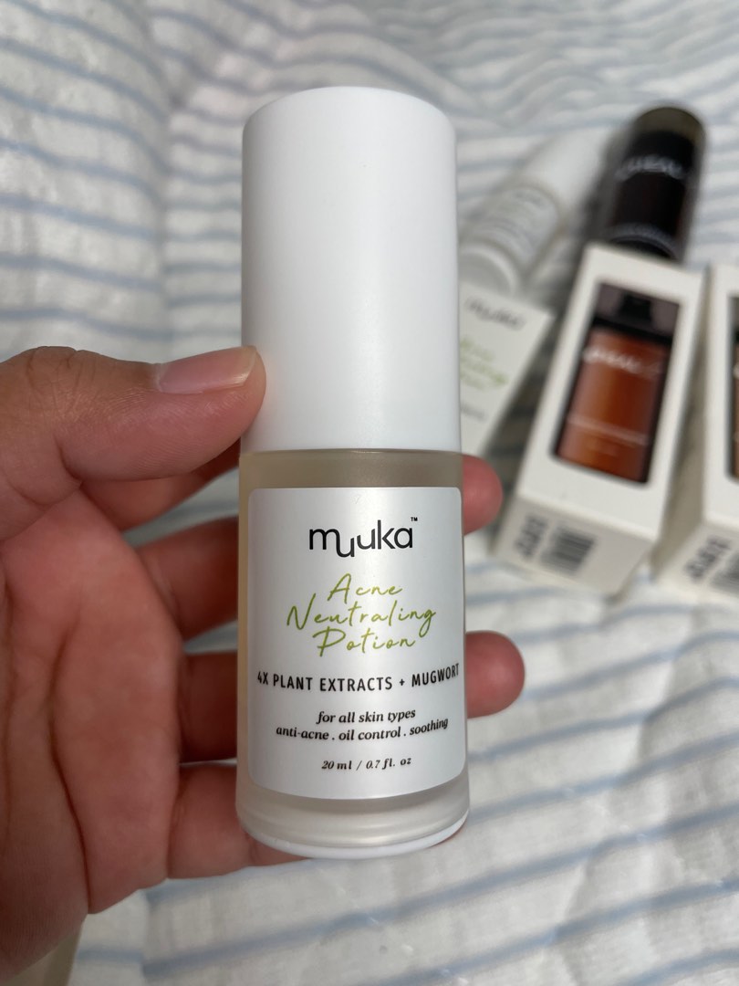 [ Belum buka ] Serum Muuka Acne Neutraling Portion, Beauty & Personal ...