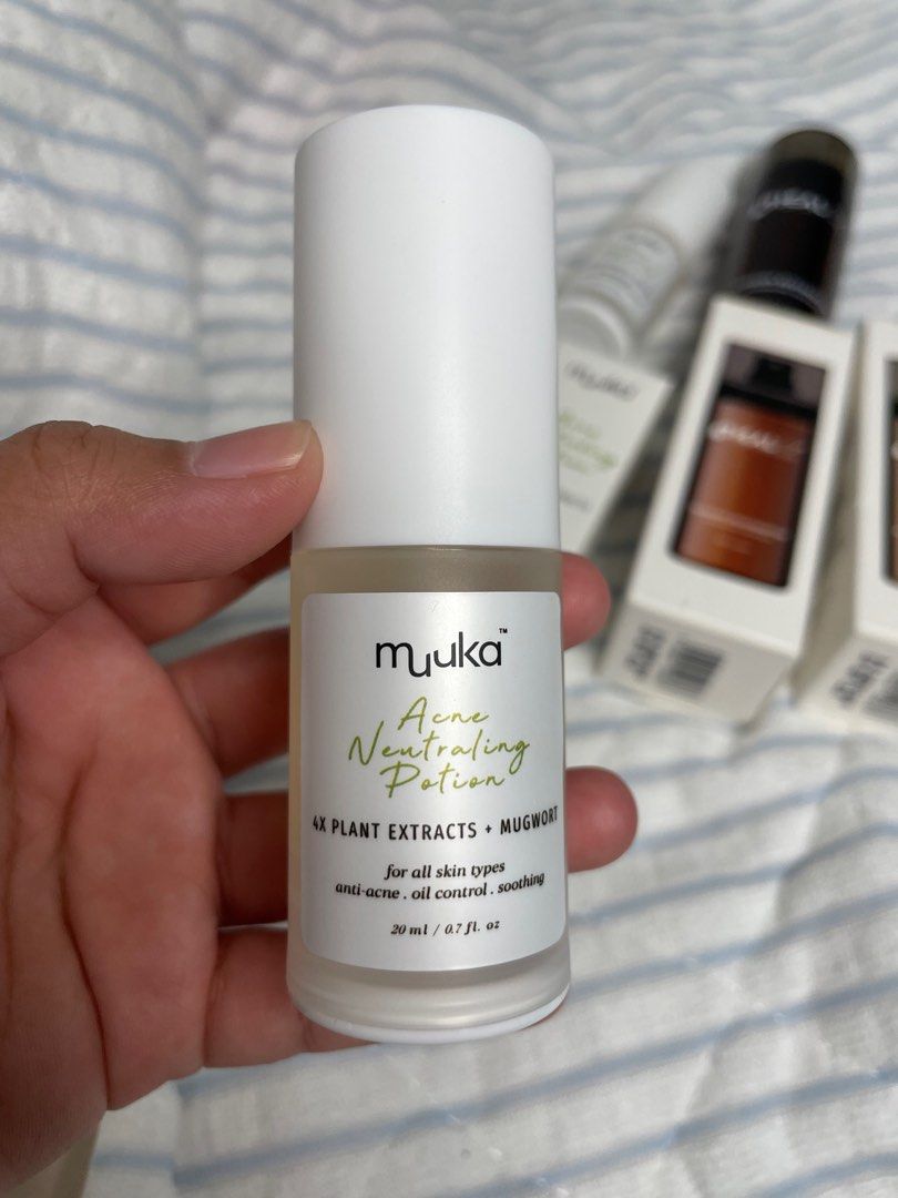 [ Belum buka ] Serum Muuka Acne Neutraling Portion, Beauty & Personal ...