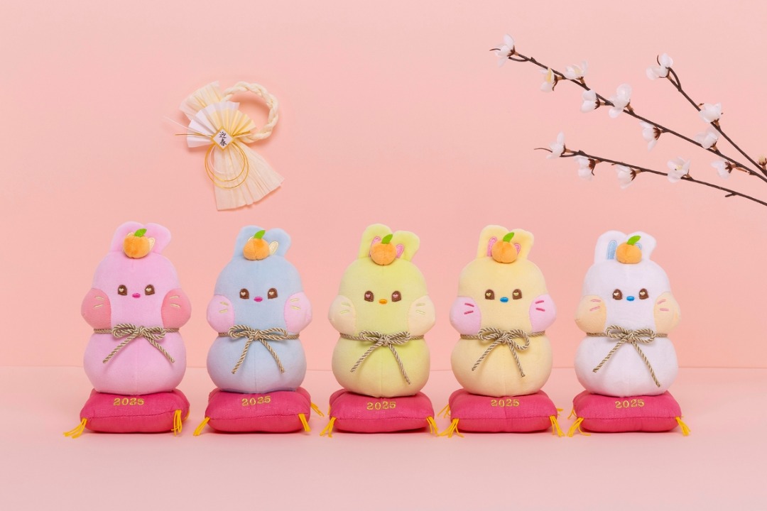Pre-order 預訂｜韓星 K-pop 〗NewJeans Bunini OMOCHI Stuffed Toy 日本麻糬公仔 Minji ...