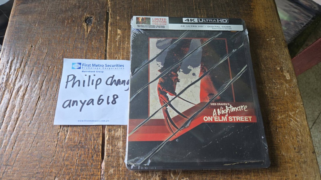 A Nightmare on Elm Street (SteelBook / 4K Ultra HD + Digital 4K), Hobbies & Toys, Music & Media ...