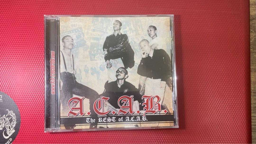 ACAB /cd/kaset/piring hitam, Hobbies & Toys, Music & Media, CDs & DVDs ...