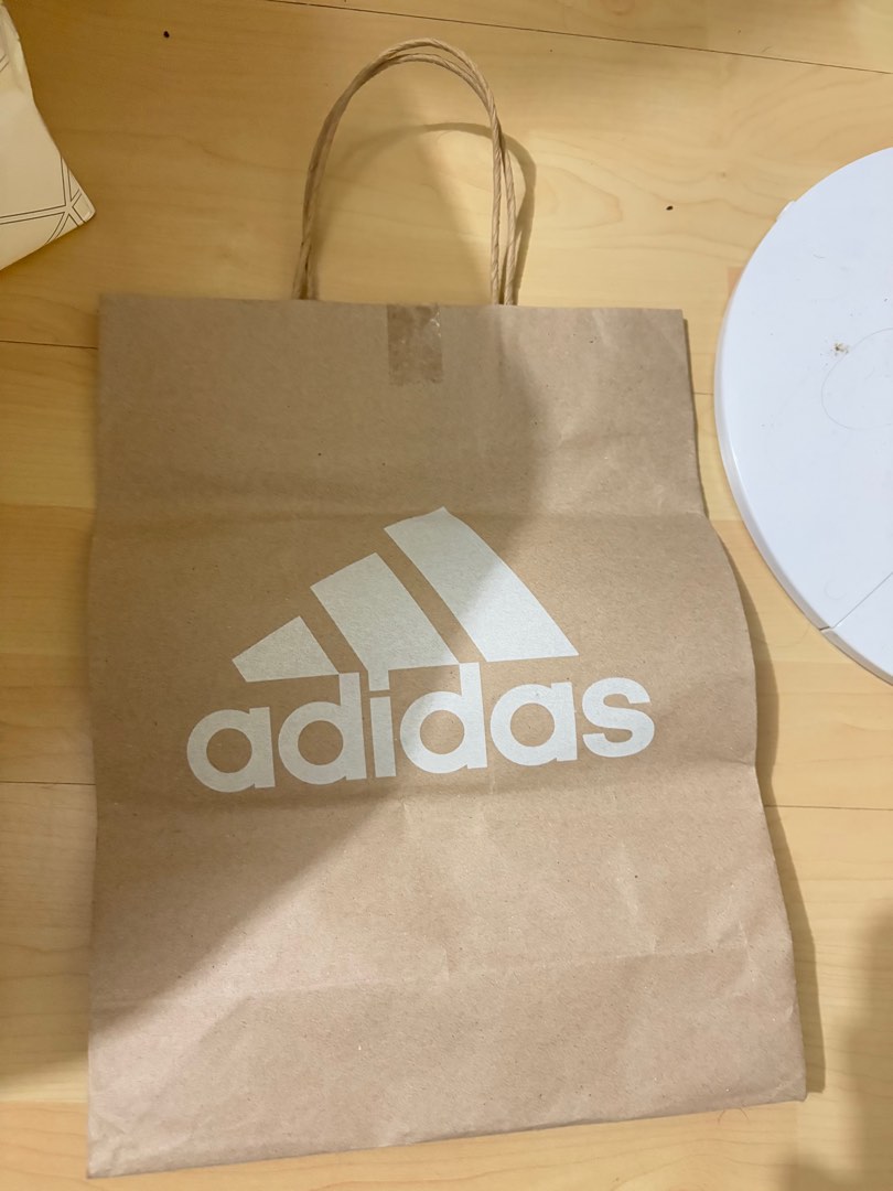 Adidas paper bag, Luxury, Bags & Wallets on Carousell