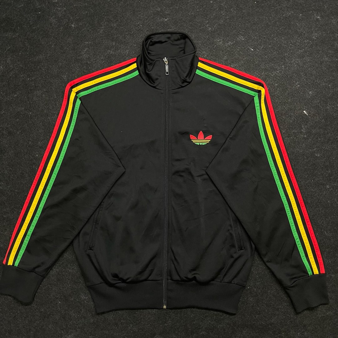 adidas rasta, Men's Fashion, Activewear on Carousell
