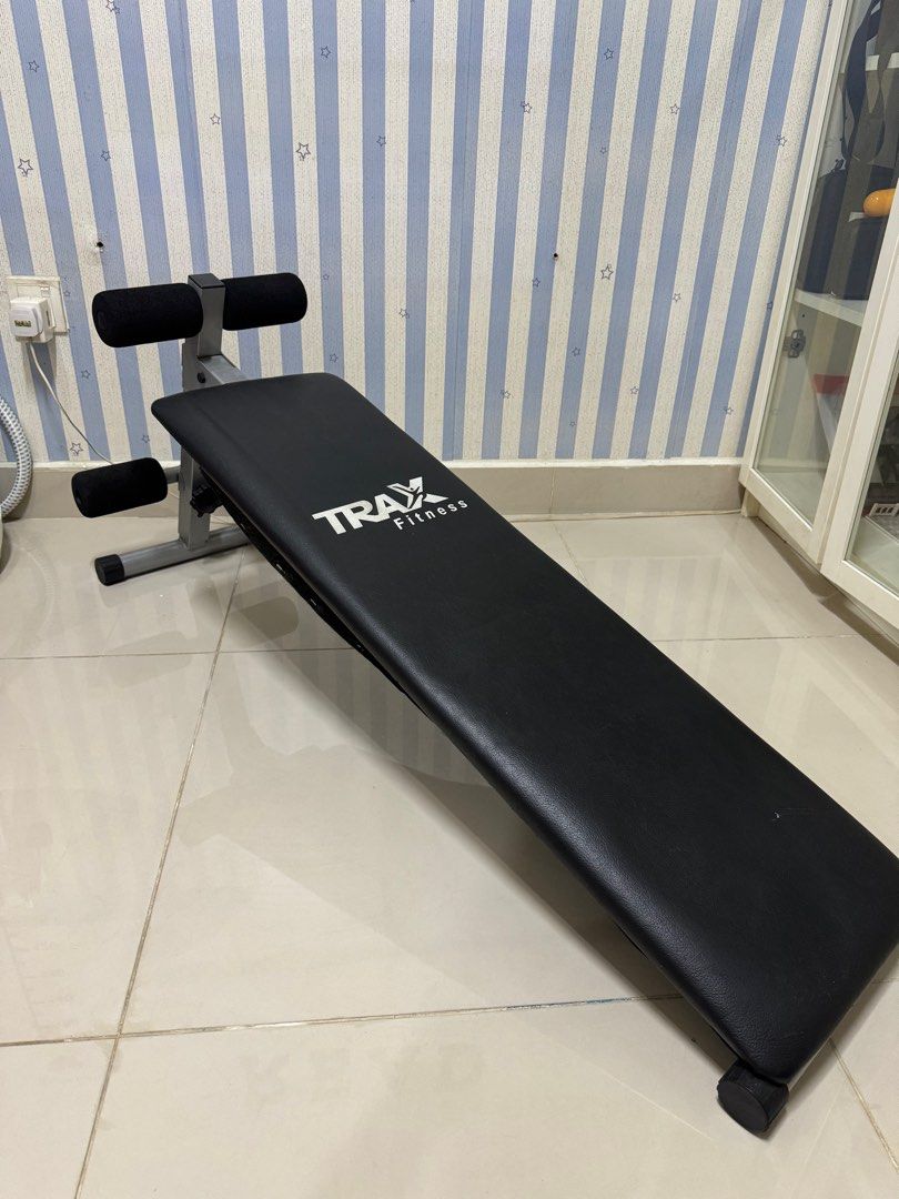 Adjustable Bench Gym bench workout exercise bench folding bench, Sports ...