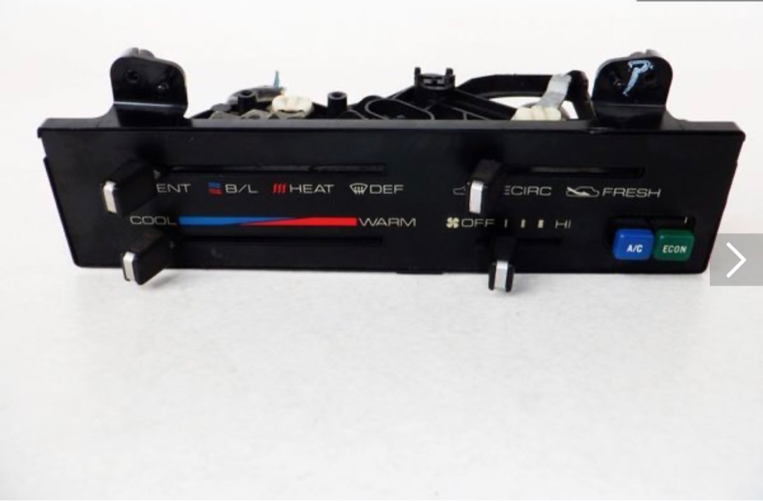 Ae86 aircond panel, Hobbies & Toys, Collectibles & Memorabilia, Vintage ...