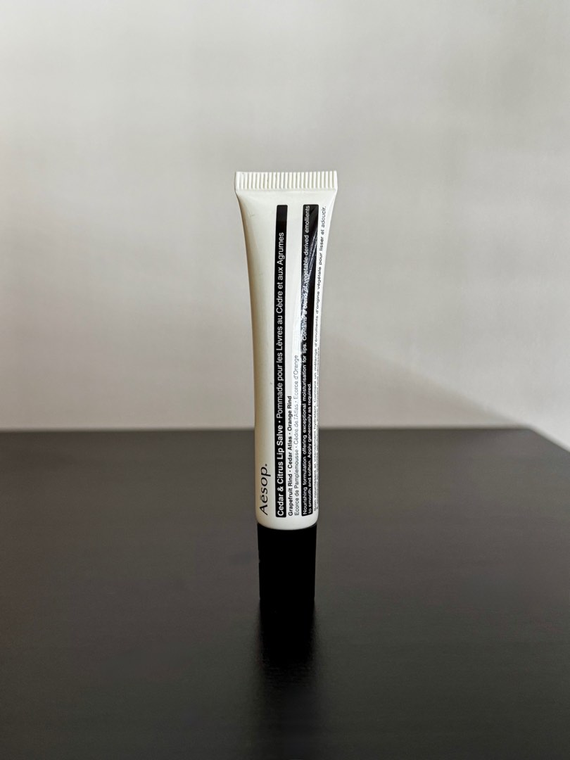 AESOP Cedar & Citrus Lip Salve 9ml, Beauty & Personal Care, Face ...