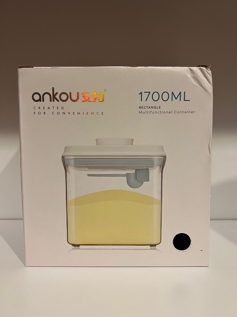 Ankou 1700ml Rectangular Container, Babies & Kids, Nursing & Feeding ...