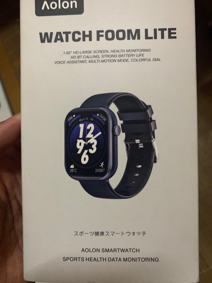 AOLON Foom Lite smartwatch, Mobile Phones & Gadgets, Wearables & Smart ...