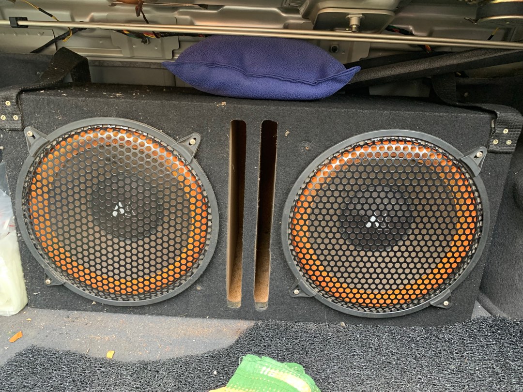 AS - 12 in 4 ohms - Double Subwoofer - Bass Reflex MDF enclosure, Audio ...