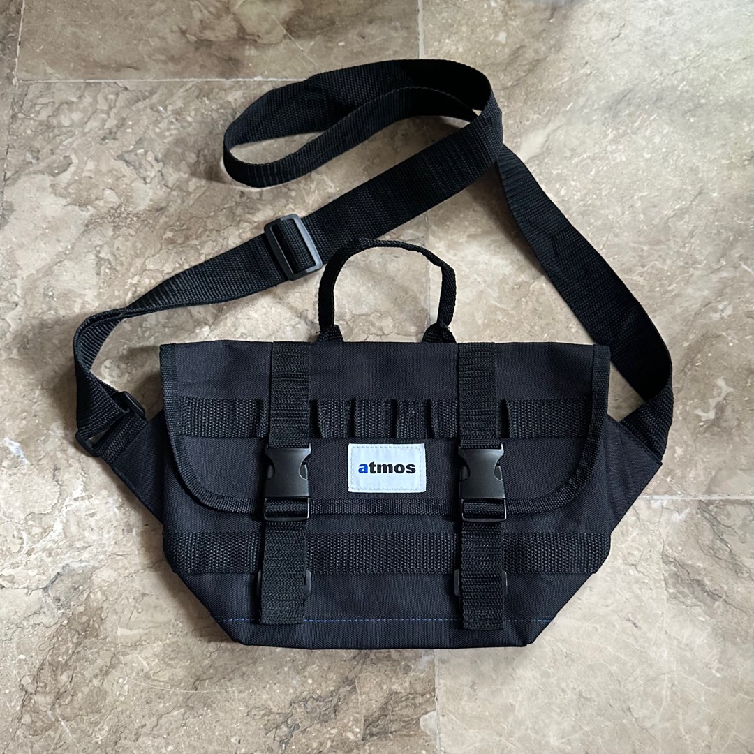 ATMOS sling/small messenger bag, Men's Fashion, Bags, Sling Bags on ...