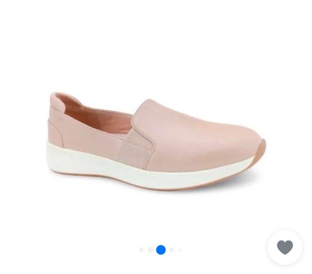 Bata Slip On Shoes / Bata Light Pink Loafers / Flat Shoes / Bata Flats ...