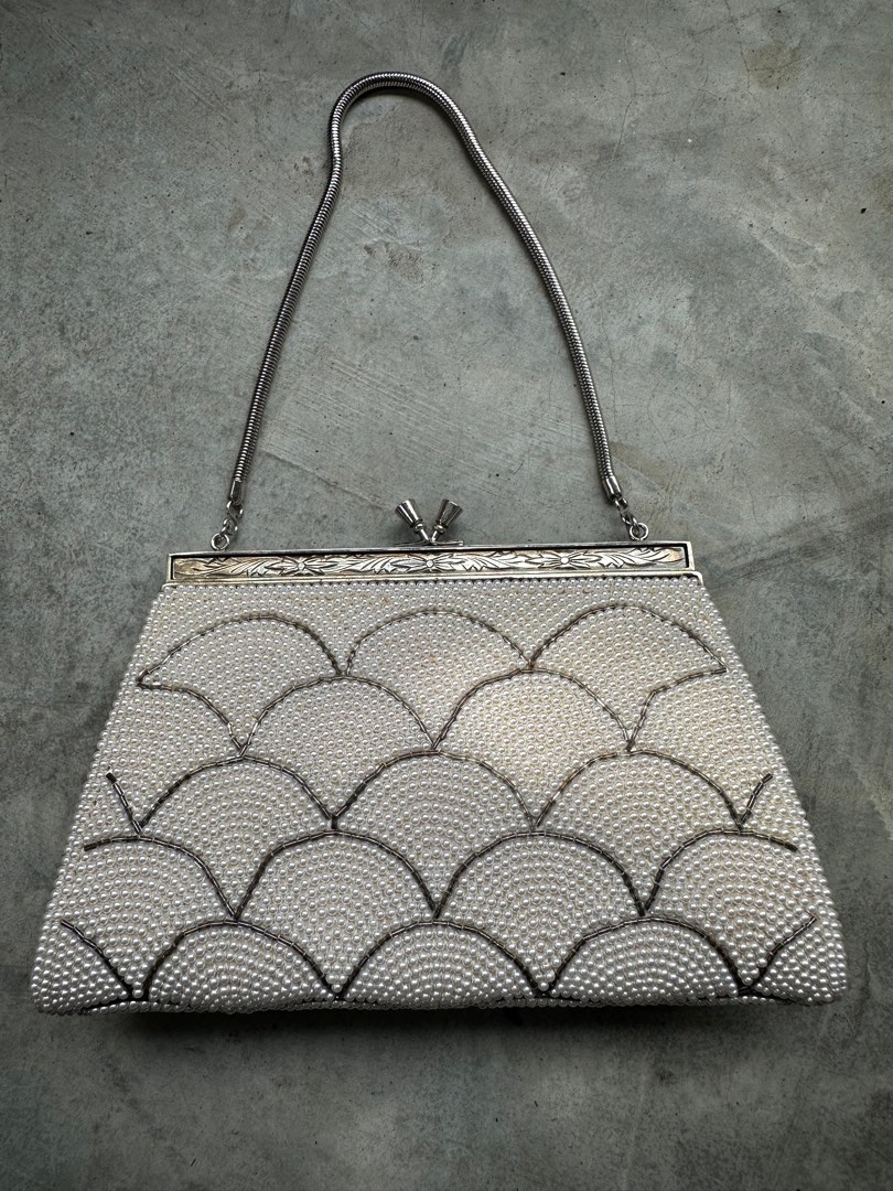 BEG MANIK BEADED BAG WOMEN DINNER GALA COLLECTION, Women's Fashion ...