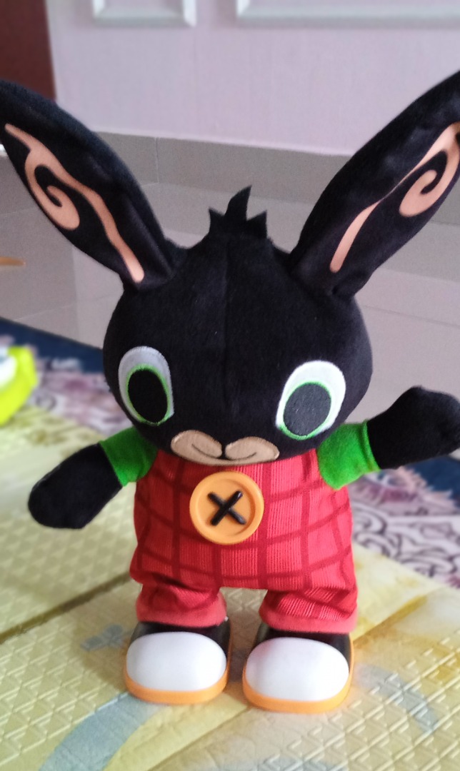 BING ! Cartoon Moveable Plushie, Hobbies & Toys, Toys & Games on Carousell