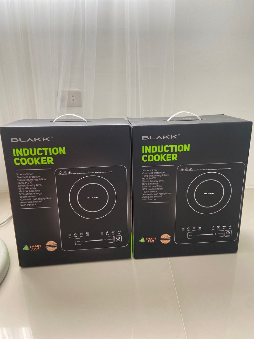 Blakk Single Induction Cooker, Furniture & Home Living, Kitchenware ...