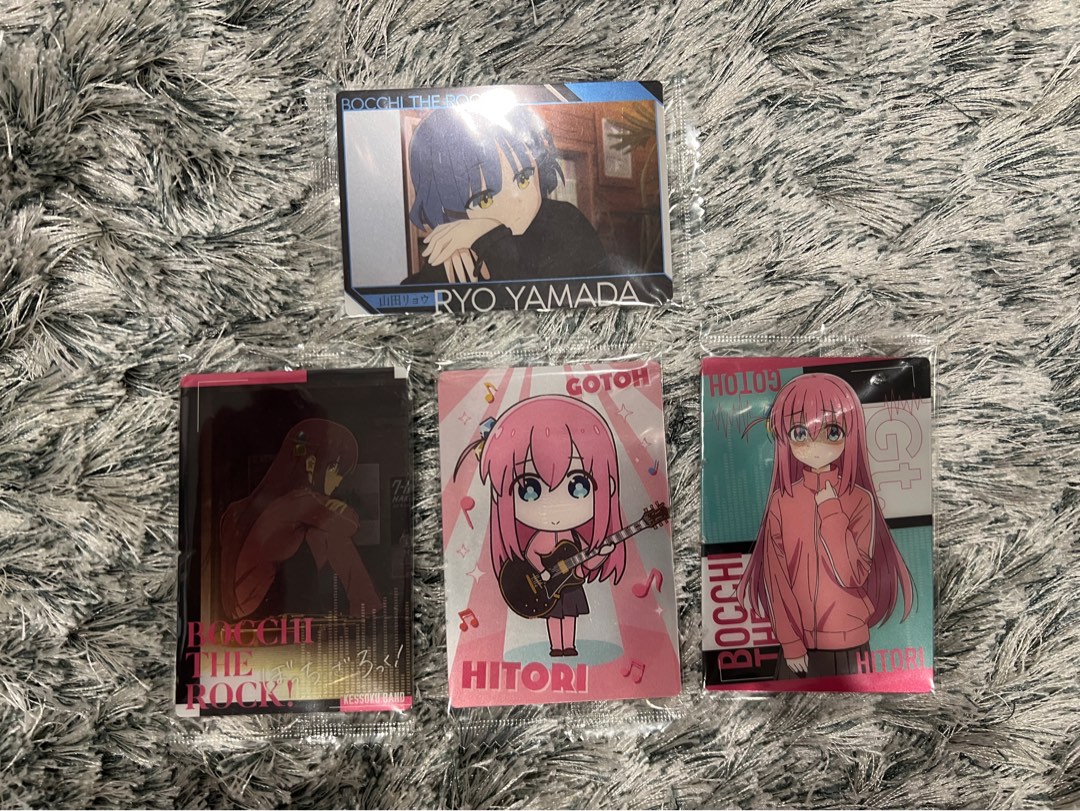 bocchi the rock waffle card, Hobbies & Toys, Collectibles & Memorabilia ...