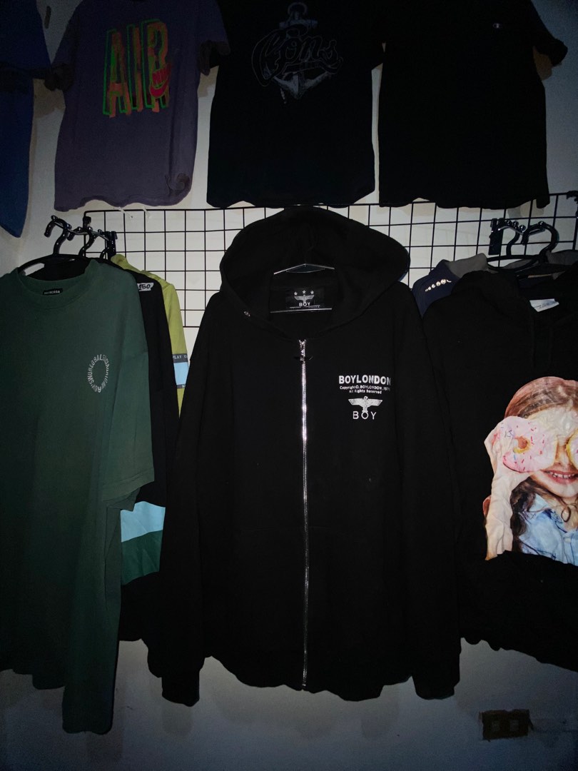 Boy London x Dsq2 Hoodie, Men's Fashion, Tops & Sets, Hoodies on Carousell