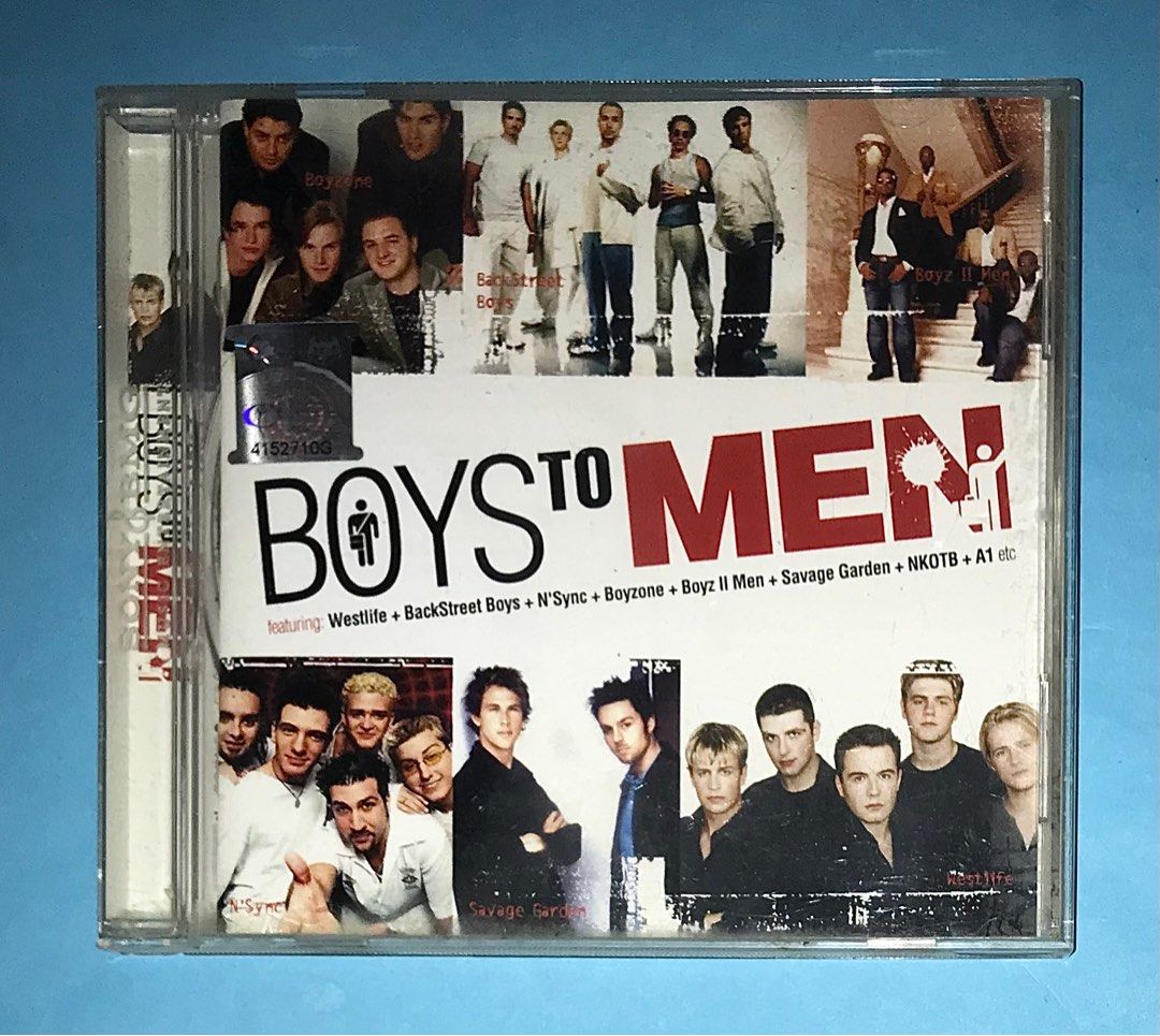 BOYS TO MEN CD WESTLIFE BOYZONE NSYNC NKOTB, Hobbies & Toys, Music ...