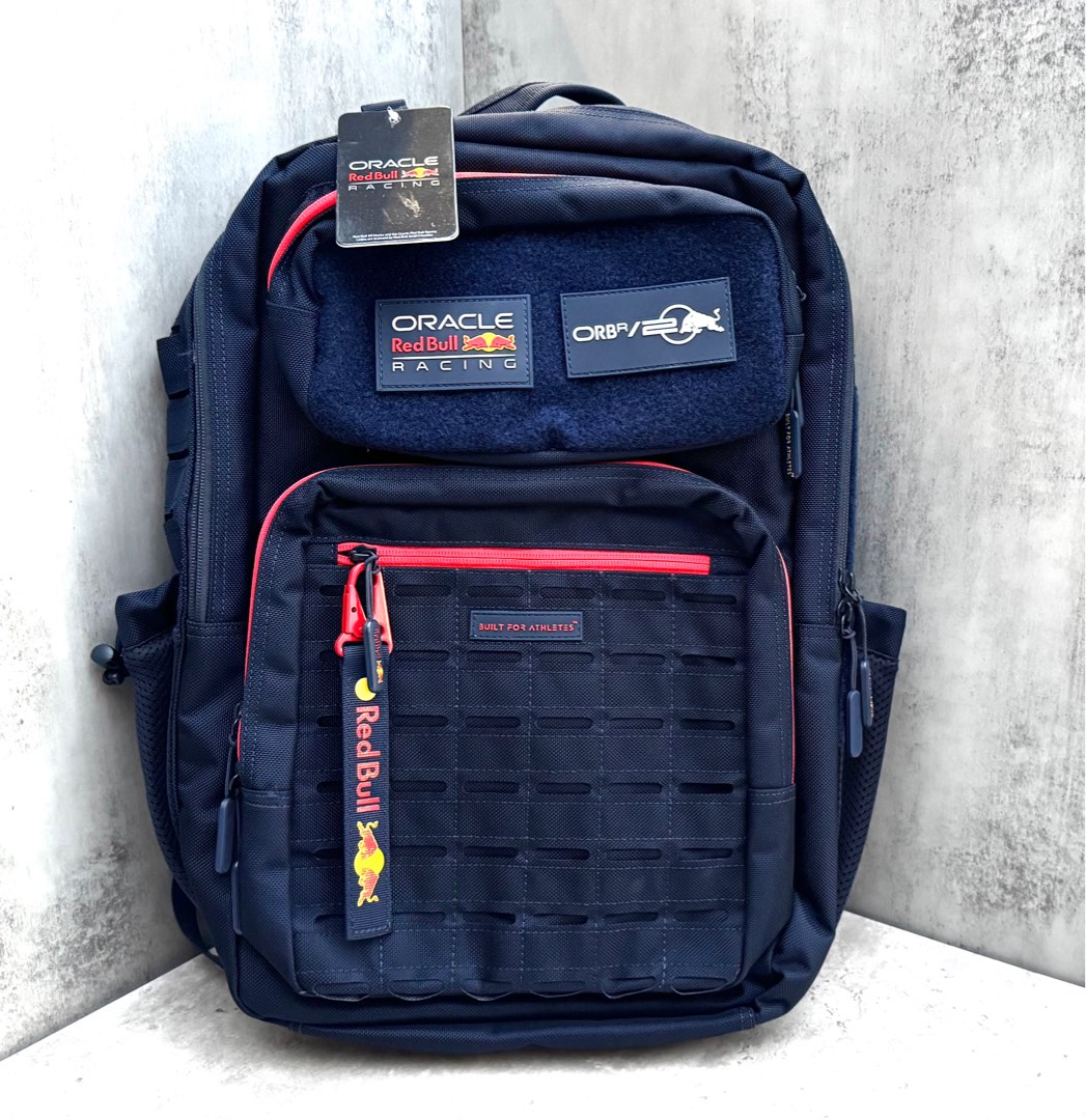 BUILT FOR ATHLETES F1 Oracle Red Bull Racing 35L Backpack背包, 男裝, 袋, 背包 ...