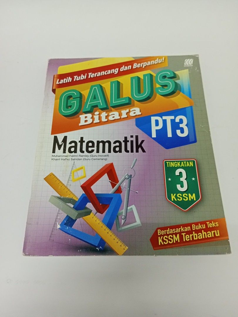Buku latihan PT3 Matematik Tingkatan 5 Kssm, Galus Bitara, Latih tubi ...