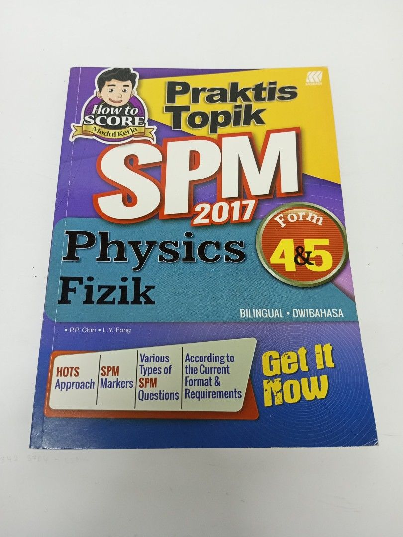 Buku latihan spm physics fizik praktis topikal tingkatan 4 dan 5 ...