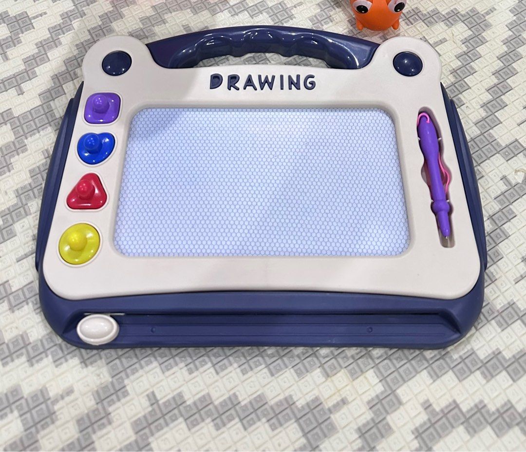 Bundle Mainan Anak Rolling Ball Magnetic Drawing Pad Pop It Fidget Toy ...