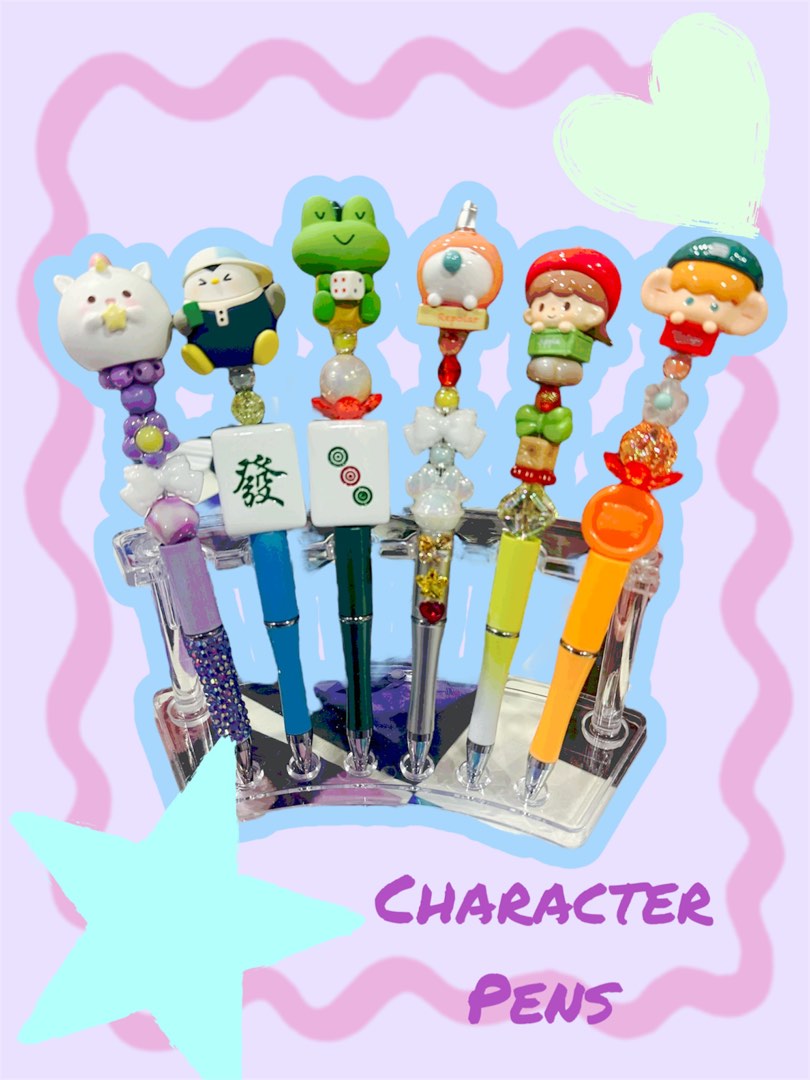 Character Bling Bling Pens, Hobbies & Toys, Stationary & Craft ...