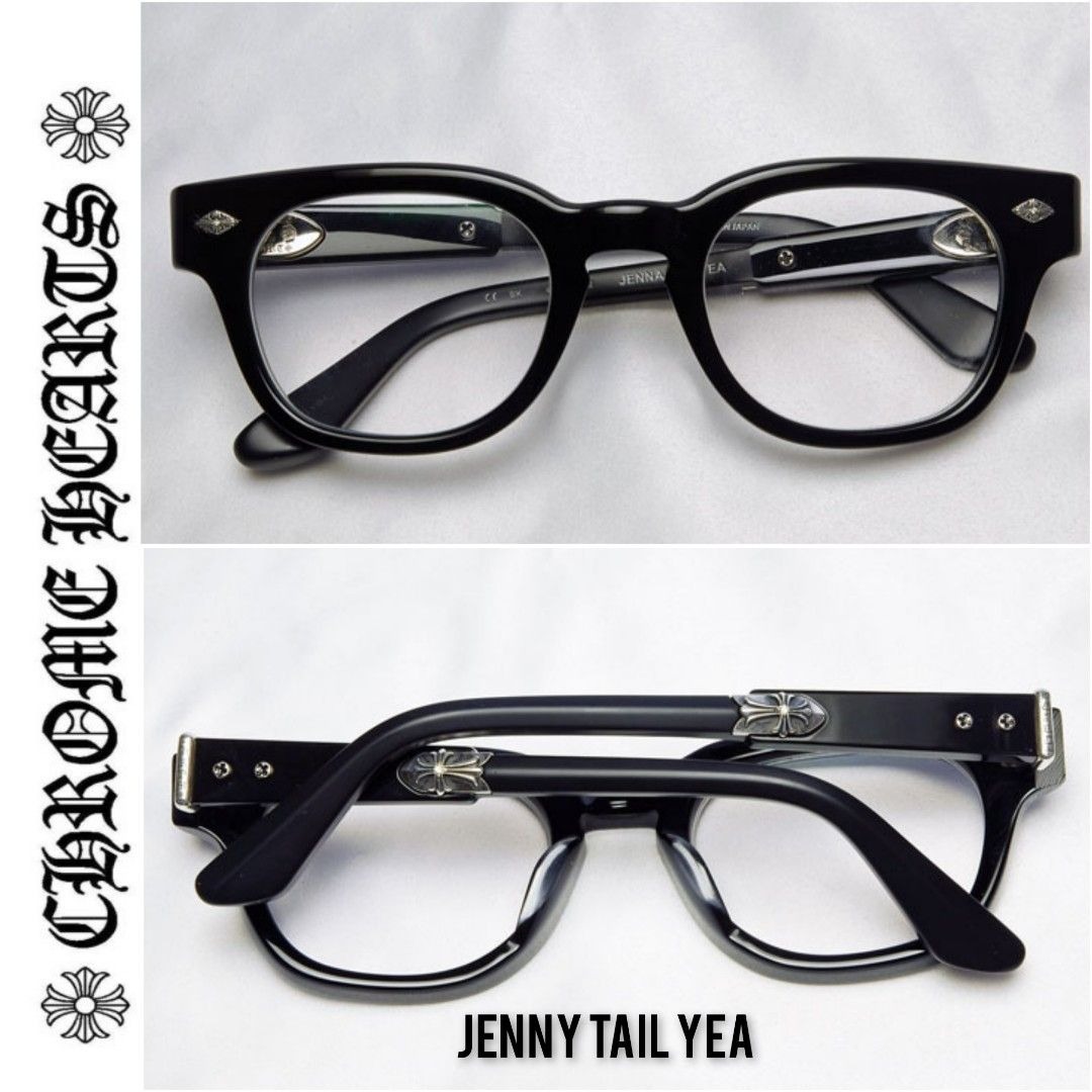 Chrome hearts jenny tail yea eyewear glasses, 男裝, 手錶及配件, 眼鏡 - Carousell