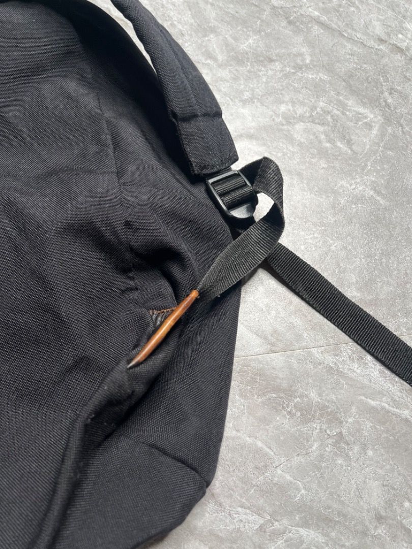 Comme des Garcons Homme Plus Leather Trimmed Oversized Nylon Backpack ...