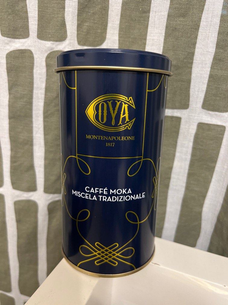 Cova Caffe Moka 250g 摩卡咖啡粉, 嘢食 & 嘢飲, 飲料 - Carousell